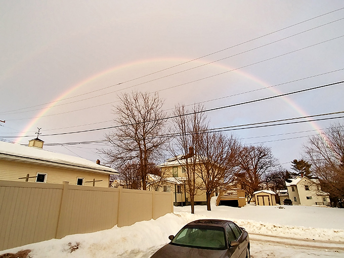 Ishpeming in winter looks like the Christmas village your grandkids set up&mdash;except people actually live here affordably year-round.