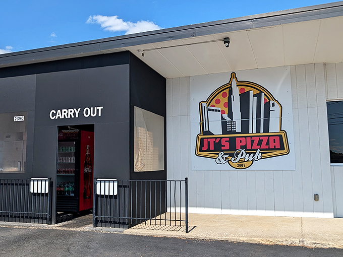 Modern meets delicious at this pizza paradise where good times and great food collide perfectly.