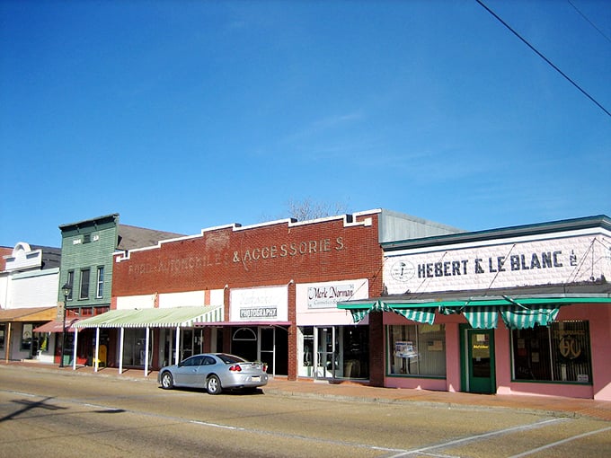 Historic buildings house modern conveniences in a town where French culture meets affordable living.