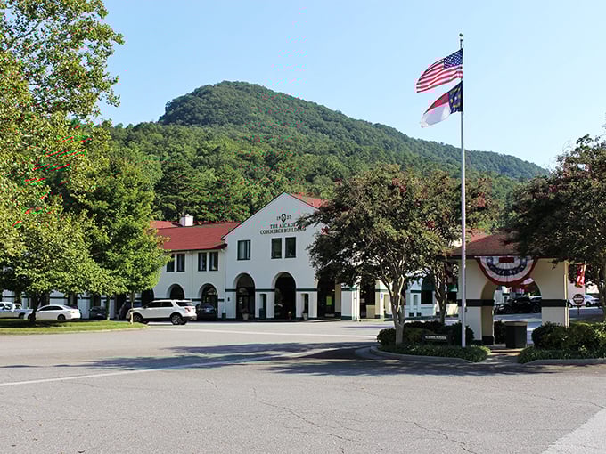 Lake Lure's elevation delivers cool mountain air and views so stunning they make regular landscapes look like they're not even trying.
