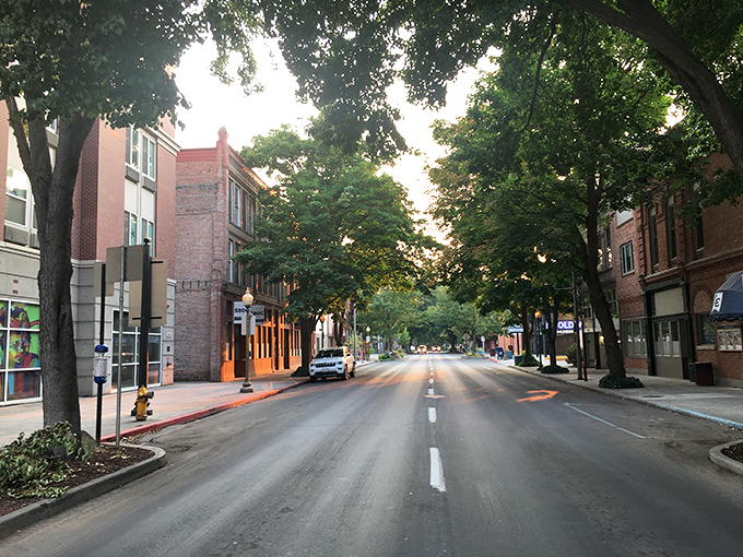 Lewiston's riverside location offers natural beauty that doesn't cost extra to enjoy daily.