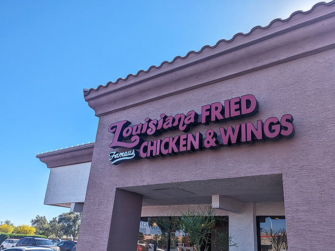Louisiana Fried Chicken brings a taste of bayou brilliance to the desert, no swamp required.