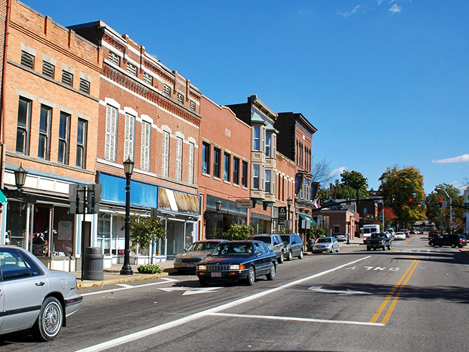 Millersburg's downtown could double as a movie set, but the prices are refreshingly real-world.