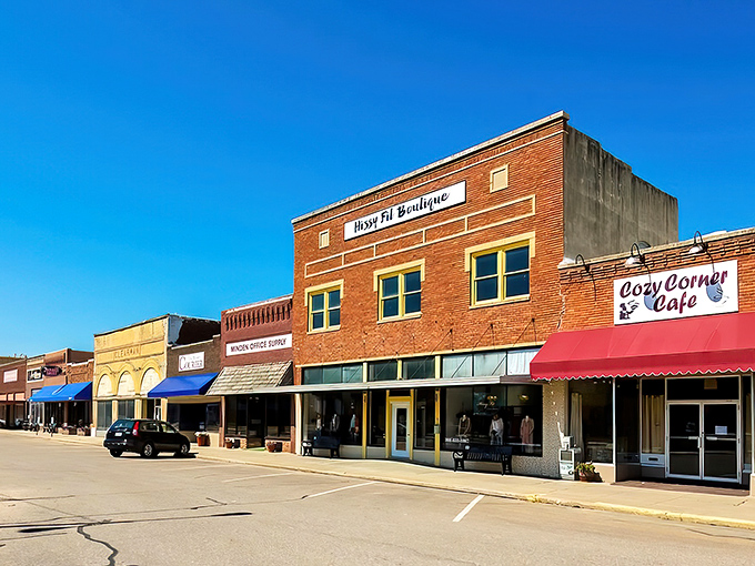 Minden's quaint downtown looks like it was plucked straight from a Hallmark movie set&mdash;minus the predictable plot twists.