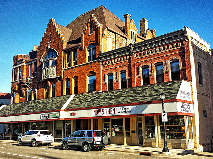 Cars line Monroe's historic streets where the aroma of aging Swiss cheese perfumes the air like nature's potpourri.