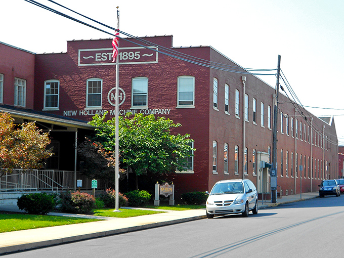 The New Holland Machine Company building stands as a reminder that good tools make good food&mdash;and they've been at it since 1895.