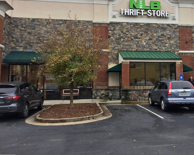 This modern storefront proves thrift shopping has evolved far beyond dusty basement rummage sales.