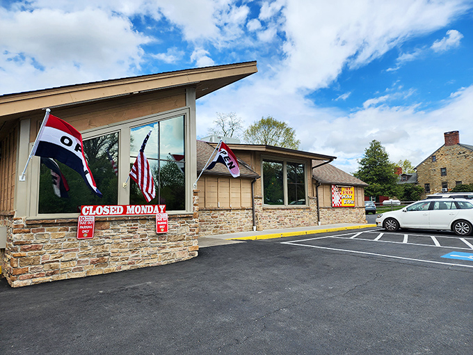 Old South Smokehouse keeps it simple - a modest building with serious smoking skills hiding inside.