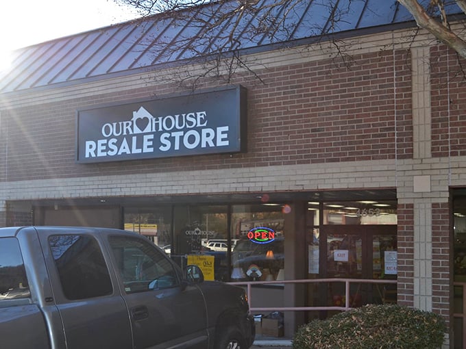 Our House Resale Store's clean, modern look proves thrift shopping can be both stylish and socially conscious.