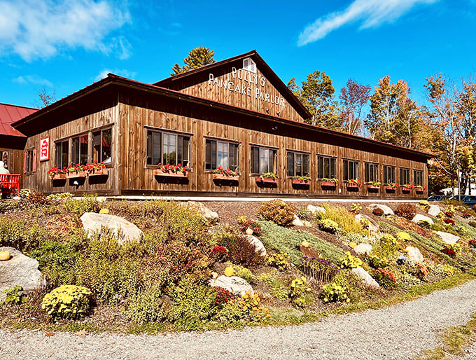 Rustic mountain elegance meets pancake perfection in this Sugar Hill gem that's been sweetening mornings for generations.