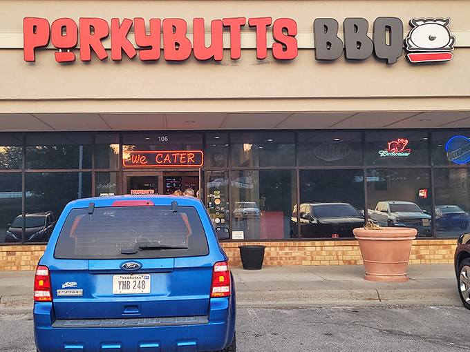 Porky Butts BBQ proves that great barbecue can hide in unexpected places, waiting to surprise your hungry soul completely.