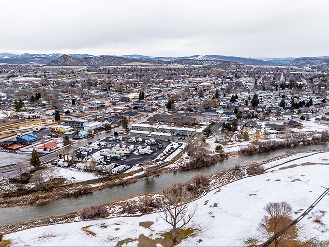 Prineville's downtown invites you to park once and explore on foot &ndash; a concept forgotten in most cities.