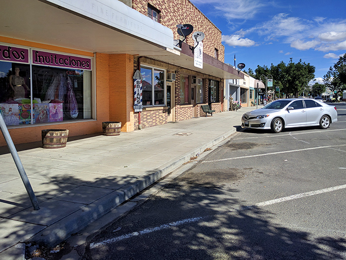 Brick buildings and local businesses: Where shopping feels like visiting old friends instead of fighting crowds.
