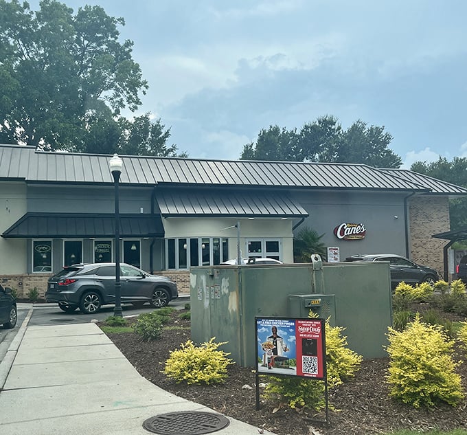 Clean lines, modern design, and chicken fingers that elevate the humble strip to art form status.