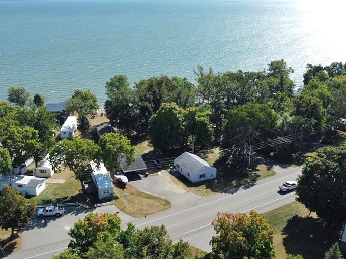 Richville's modest lakeside homes offer direct water access at prices that make retirement dreams come true. Simple living at its finest!