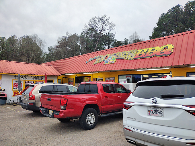 Rose's hand-painted pig faces greet you with the kind of charm that only comes from family-owned joints.