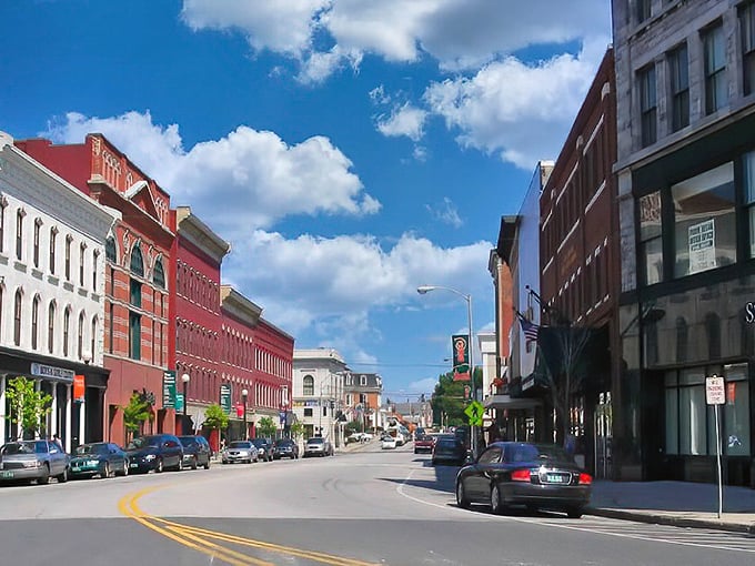 Rutland's classic Main Street might look like a movie set, but the affordable living behind these facades is the real Vermont story.