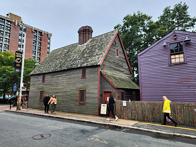 Salem's historic architecture proves this town was spooky long before the witch trials.