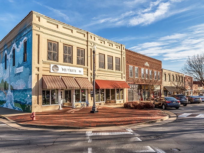Scottsboro's colorful murals tell stories of local heritage while brightening every downtown walking adventure.