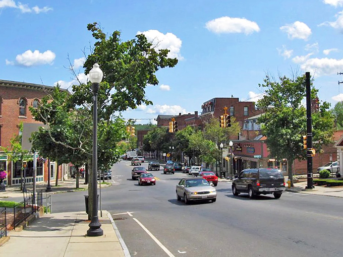 Southbridge's tree-lined Main Street offers shade for your wallet in a town where affordability never went out of style.