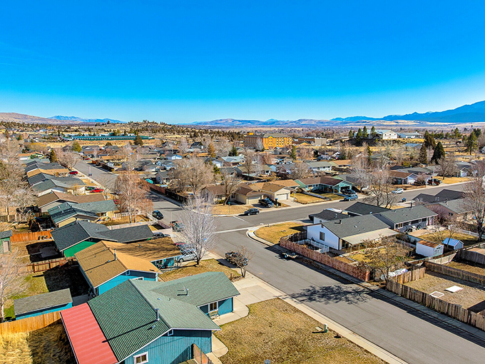 Susanville's tree-lined streets create the perfect small-town atmosphere for peaceful retirement living.