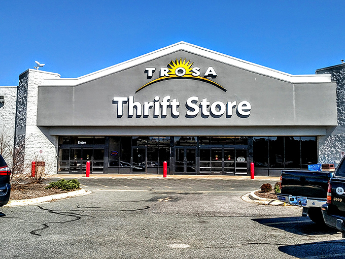 TROSA's massive thrift emporium stands ready to fulfill your bargain dreams while supporting recovery programs.