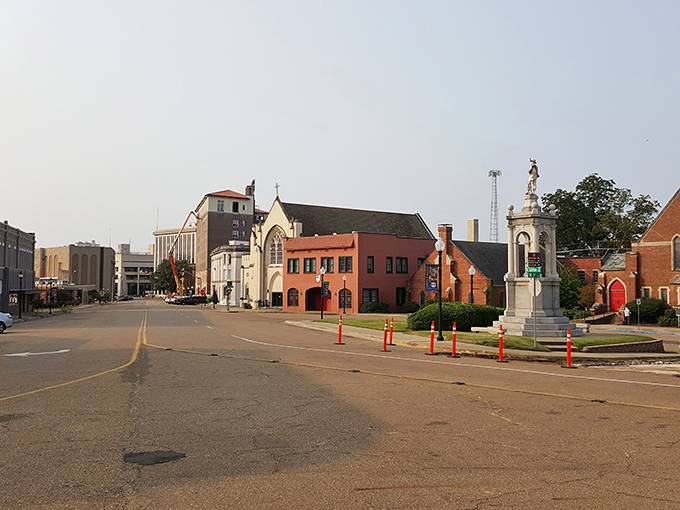 Texarkana's brick buildings have witnessed generations of savvy shoppers crossing state lines in search of the best deals.