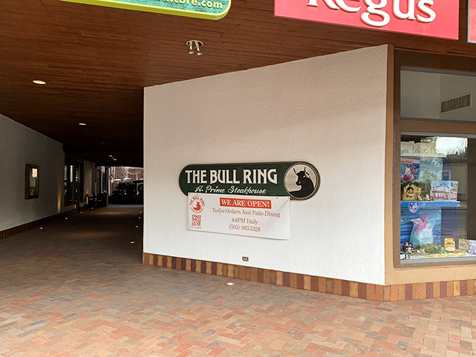 Tucked into downtown Santa Fe, The Bull Ring proves the best steakhouses don't always need flashy signs or fanfare.