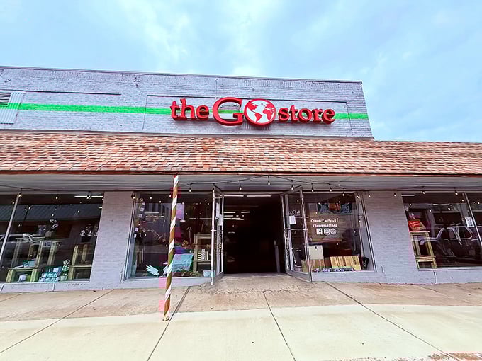 That distinctive architecture tells you something special waits inside this downtown Conway gem of a thrift store.
