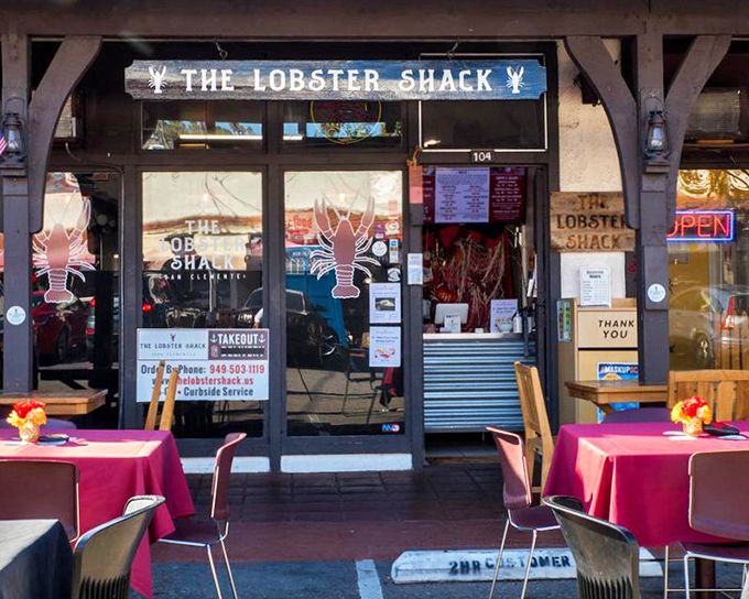 This tiny storefront proves that great things come in small packages, especially when those things involve fresh lobster.