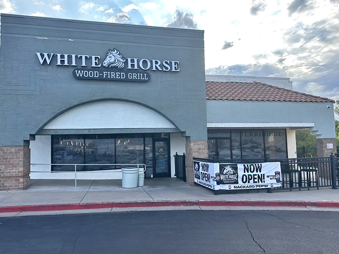 White Horse Wood-Fired Grill: Modern meets rustic in this sleek steakhouse where the horse logo isn't just a name&mdash;it's a promise of unbridled flavor.
