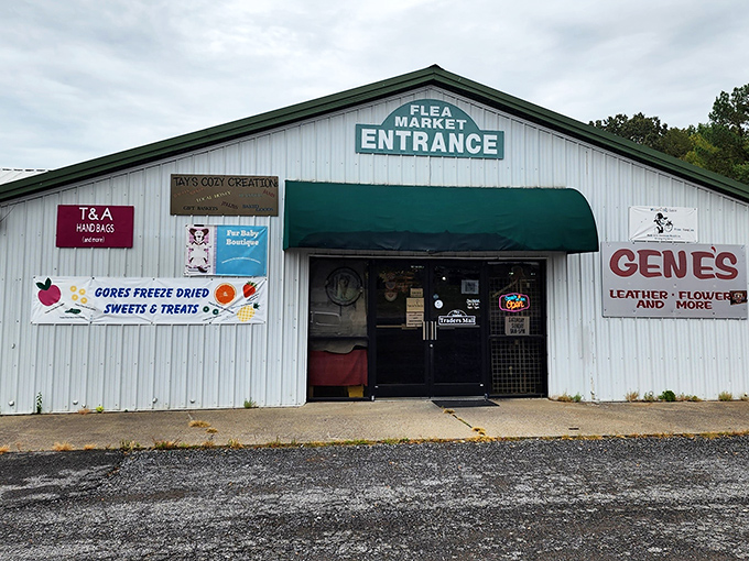 Welcome to Traders Mall Flea Market where friendly vendors, local crafts, and sweet treats make every visit a fun shopping adventure.