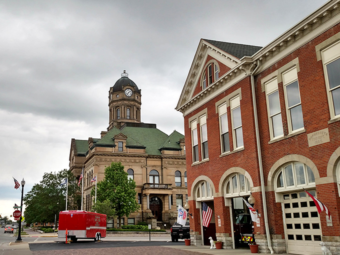 Wapakoneta's downtown launches you into orbit with its blend of historic charm and modern small-town convenience.