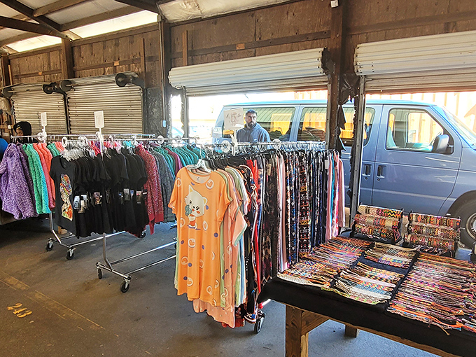 Friendly vendors and organized displays make White Horse Flea Market feel more like a specialty shop than a typical flea market.