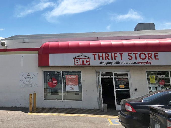 Arc's South Broadway location might look humble, but inside it's the TARDIS of thrift stores&mdash;bigger on the inside!