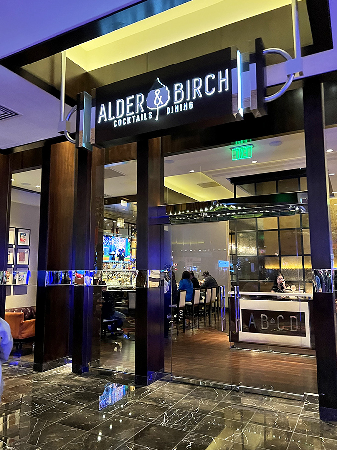 Sometimes the best Vegas experiences happen away from the slots, in quiet corners like this one.