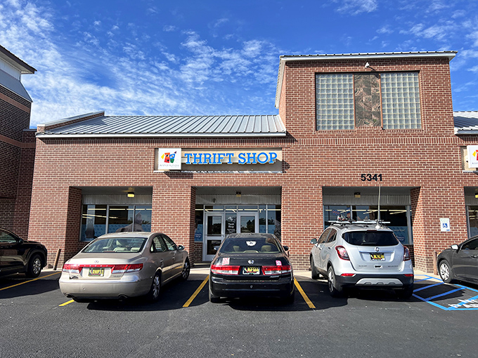 Clean lines and organized signage promise a shopping experience that supports furry friends everywhere.