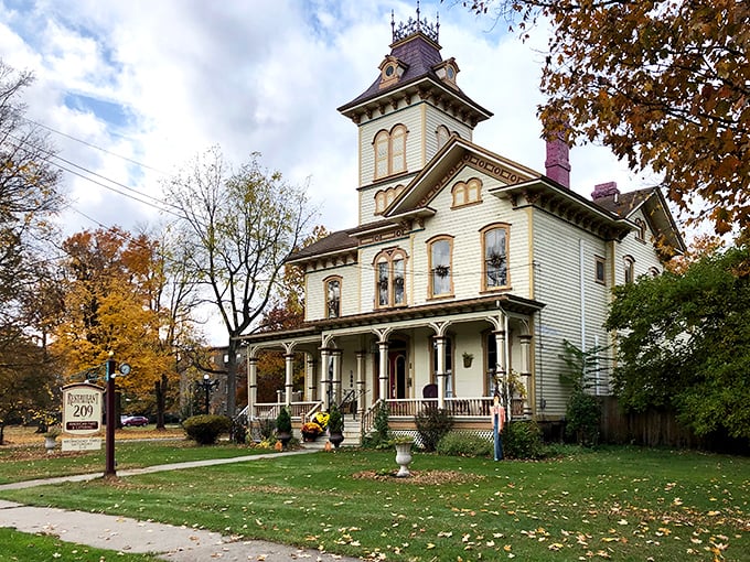 Bath's golden brick buildings glow with the warmth of a community that values its heritage.