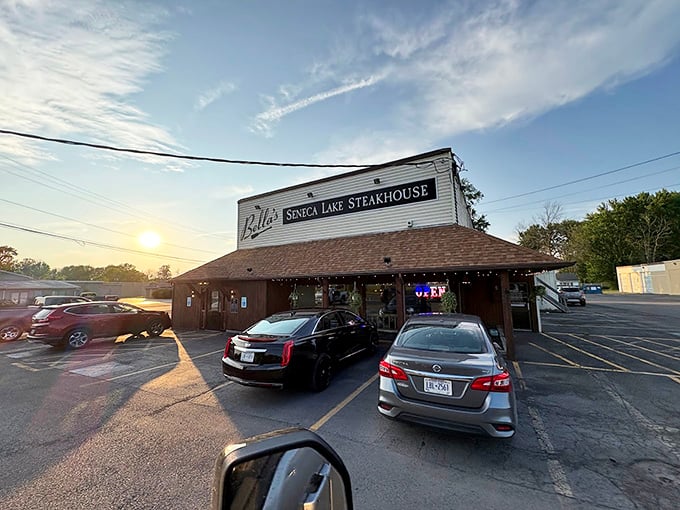 The Finger Lakes region serves more than just wine&mdash;this unassuming spot proves small towns do big steaks right.