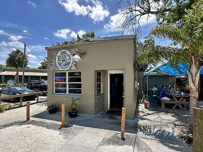 Tiny but mighty! Big Ray's concrete block exterior hides Tampa's seafood equivalent of a magic show&mdash;where simple ingredients transform into extraordinary flavors.