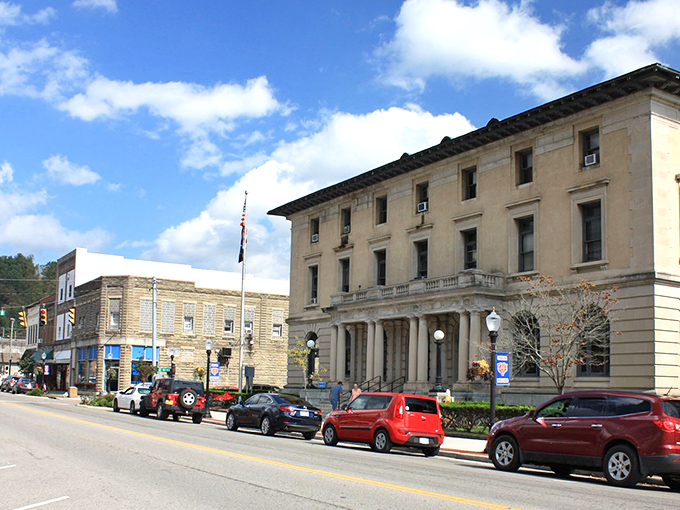 Mountain town magic happens here, where breathtaking views come free with every morning coffee.