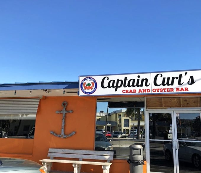 That crab on the sign isn't just cute &ndash; it's a promise of seafood done right at this Sarasota treasure.