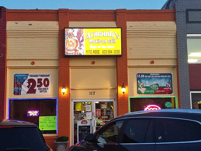 Armando's Mexican Grill brings south-of-the-border flavors to the heart of Kansas with authentic warmth.