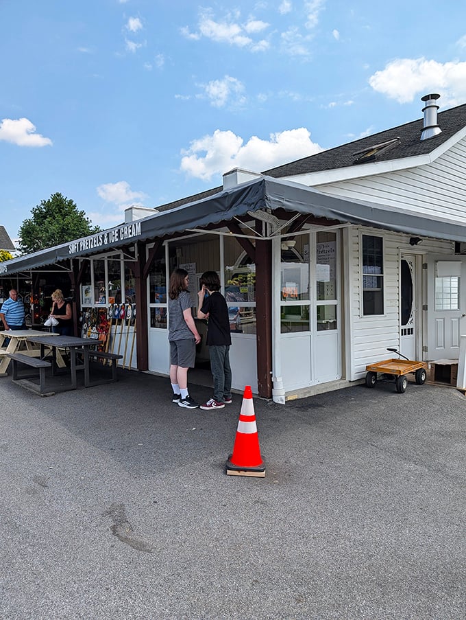 When your bakery doubles as an ice cream stand, you've basically created the perfect summer happiness headquarters.