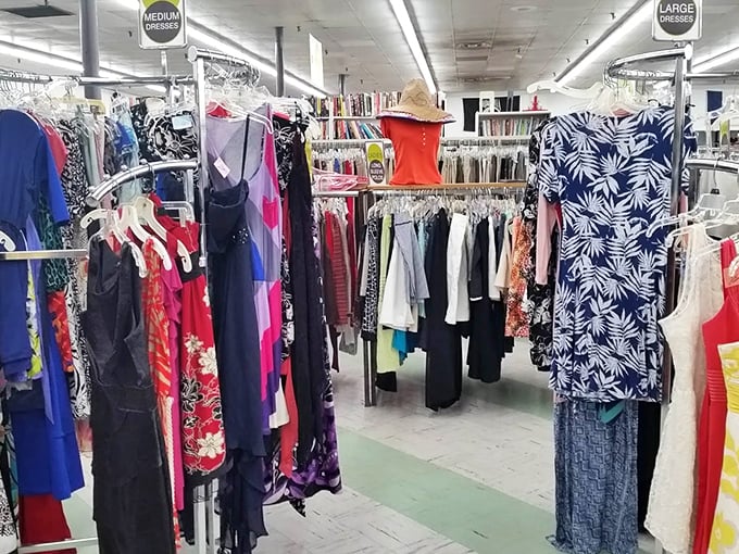 Fashion roulette at its finest&mdash;every rack here in Des Moines holds a potential jackpot.