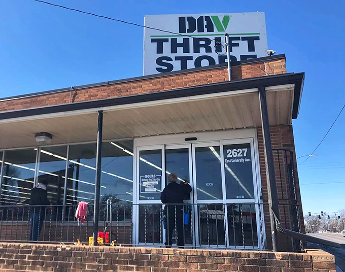 Simple storefront, extraordinary savings - sometimes the best treasures hide behind modest facades.