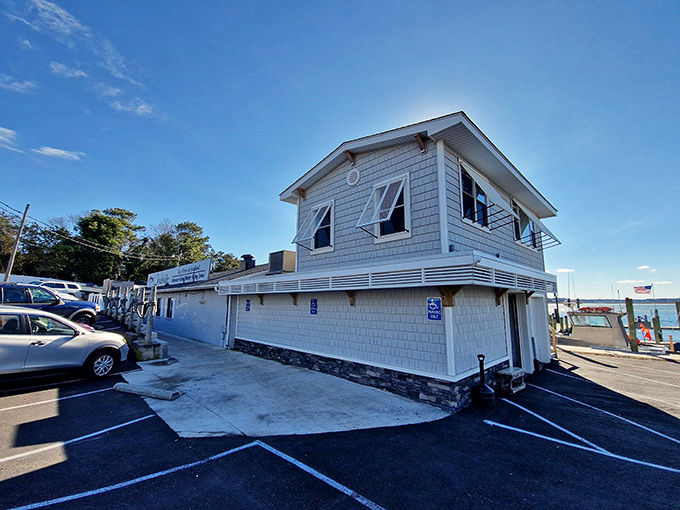 The ultimate sea-to-table experience &ndash; Dockside's waterfront location means your dinner was swimming just hours ago.