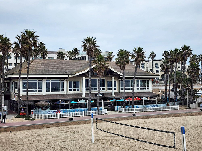 This beachfront landmark proves that paradise exists in California, complete with hula pie and mai tais by the waves.