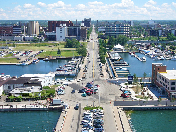Downtown Erie streets invite you to stroll like you've got nowhere else to be.