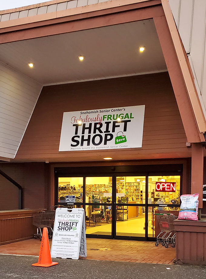 The Snohomish Senior Center's thrift shop sits ready to prove that frugal really can be fabulous.